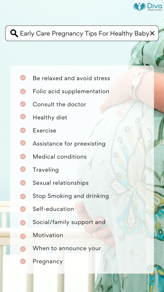 Early Care Pregnancy Tips For Healthy Baby & Mother To Be